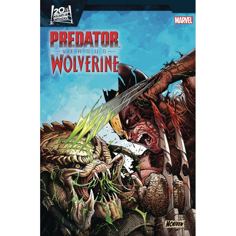 PREDATOR VS WOLVERINE -1 STEVE MCNIVEN VAR