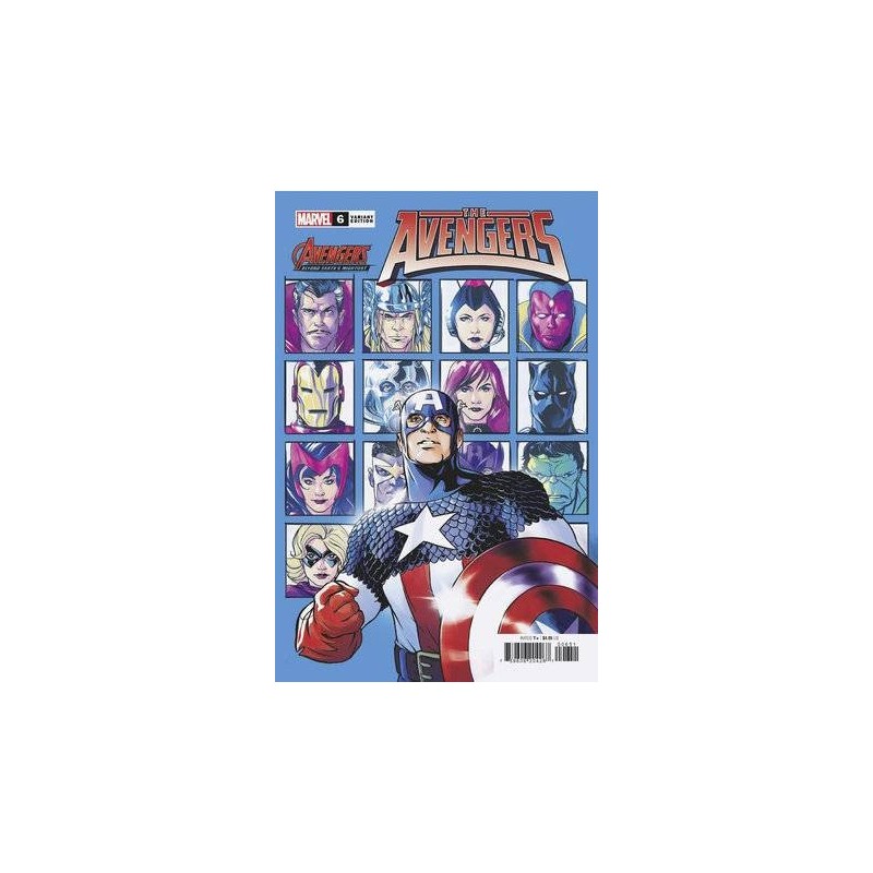 AVENGERS -6 JAMES KERRIGAN AVENGERS 60TH VAR