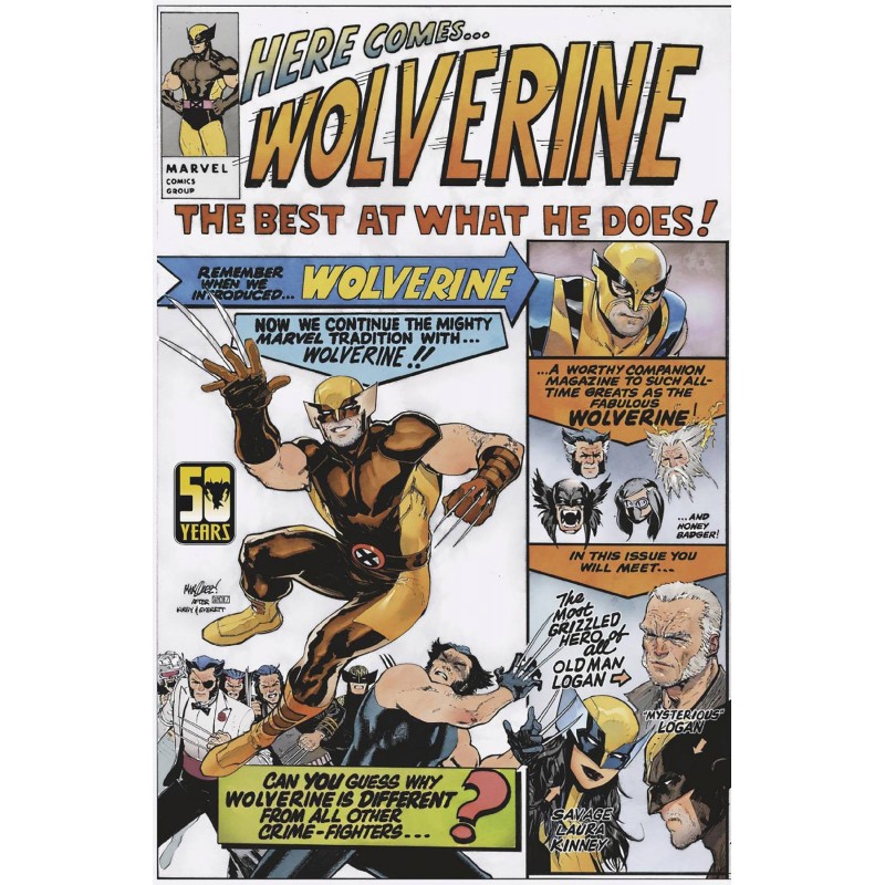 DAREDEVIL -5 MARQUEZ WOLVERINE WOLVERINE WOLVERINE VAR