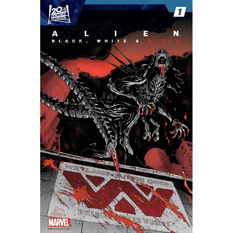 ALIEN BLACK WHITE BLOOD -1
