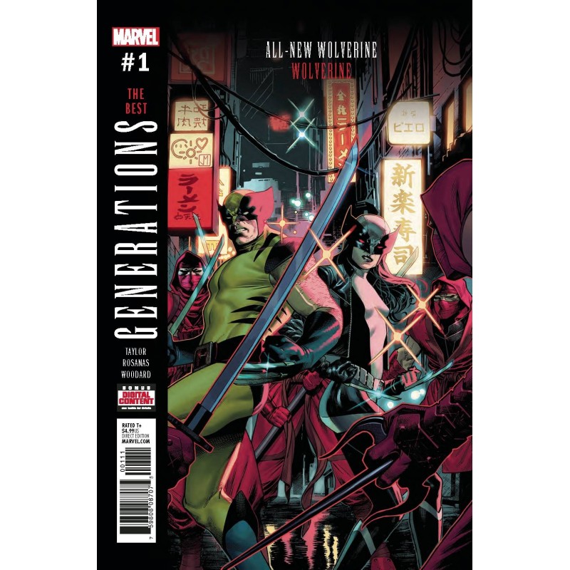 GENERATIONS WOLVERINE & ALL-NEW WOLVERINE -1
