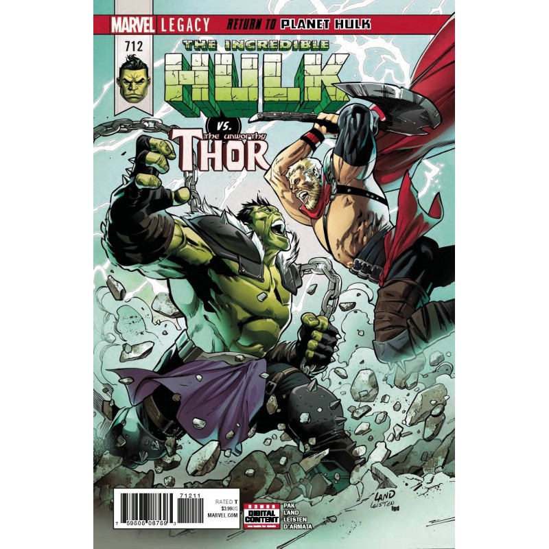 INCREDIBLE HULK -712 LEG